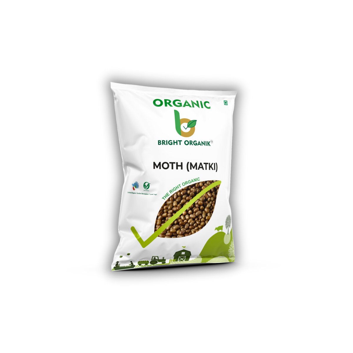 Organic Moth (Matki) – Bright Organik